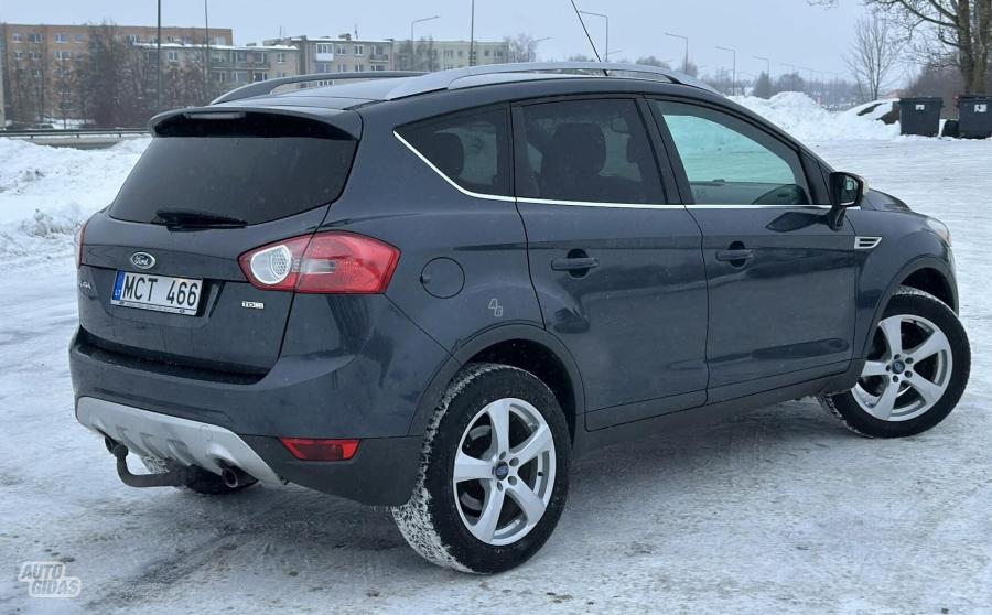 Blue Ford Kuga 2009 in Radviliskis, with an engine capacity of 2.00 L and mileage of 260 thousand km for 4750 €, photo 9 on AUTOMOTO.COM.LV