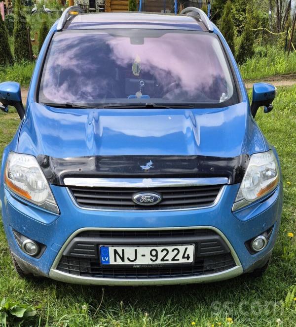 Blue Ford Kuga 2009 in Daugavpils, with an engine capacity of 2.00 L and mileage of 251 thousand km for 4000 €, photo 1 on AUTOMOTO.COM.LV