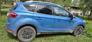 Blue Ford Kuga 2009 in Daugavpils, with an engine capacity of 2.00 L and mileage of 251 thousand km for 4000 €, photo 4 on AUTOMOTO.COM.LV