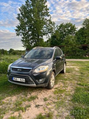 Blue Ford Kuga 2009 in Jekabpils, with an engine capacity of 2.00 L and mileage of 286 thousand km for 4500 €, photo  on AUTOMOTO.COM.LV