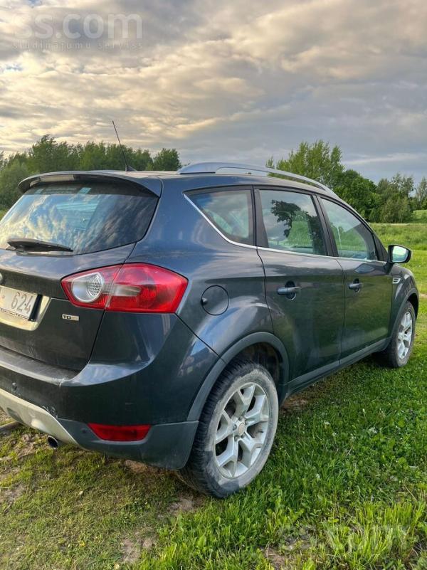 Blue Ford Kuga 2009 in Jekabpils, with an engine capacity of 2.00 L and mileage of 286 thousand km for 4500 €, photo 2 on AUTOMOTO.COM.LV