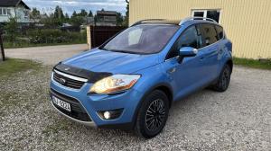 Zils Ford Kuga 2009 Rēzekne, ar dzinēja tilpumu 2.00 L un nobraukumu 252 tūkst. km par 4650 €, foto  vietnē AUTOMOTO.COM.LV