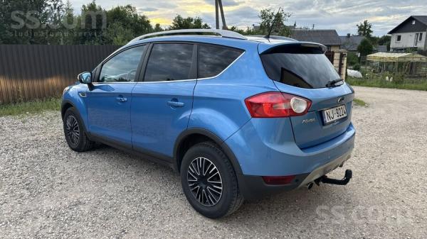 Blue Ford Kuga 2009 in Rezekne, with an engine capacity of 2.00 L and mileage of 252 thousand km for 4650 €, photo 3 on AUTOMOTO.COM.LV