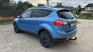 Zils Ford Kuga 2009 Rēzekne, ar dzinēja tilpumu 2.00 L un nobraukumu 252 tūkst. km par 4650 €, foto 4 vietnē AUTOMOTO.COM.LV