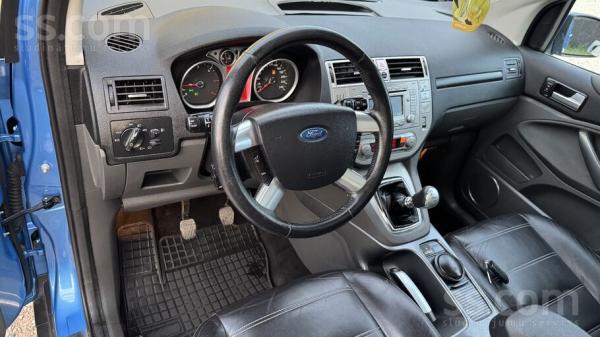Blue Ford Kuga 2009 in Rezekne, with an engine capacity of 2.00 L and mileage of 252 thousand km for 4650 €, photo 8 on AUTOMOTO.COM.LV