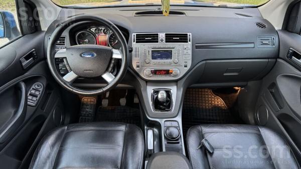 Blue Ford Kuga 2009 in Rezekne, with an engine capacity of 2.00 L and mileage of 252 thousand km for 4650 €, photo 9 on AUTOMOTO.COM.LV