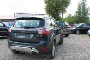 Blue Ford Kuga 2009 in Daugavpils, with an engine capacity of 2.00 L and mileage of 275 thousand km for 5590 €, photo 7 on AUTOMOTO.COM.LV