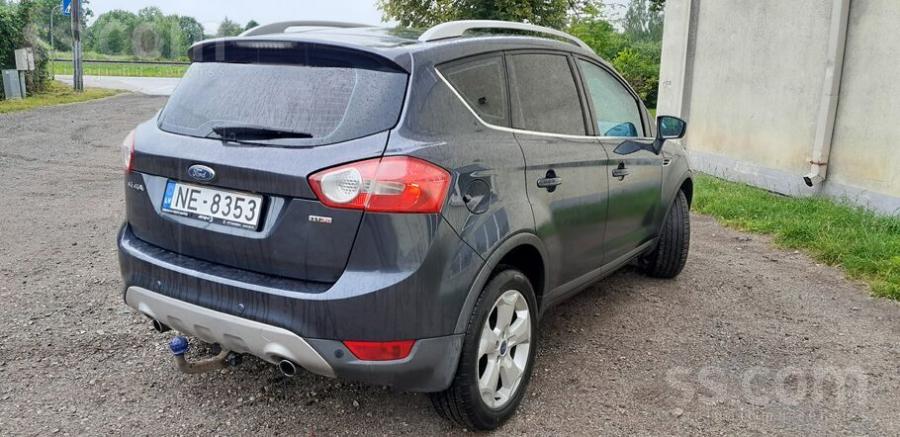 Zils Ford Kuga 2009 Jelgava, ar dzinēja tilpumu 2.00 L un nobraukumu 272 tūkst. km par 4700 €, foto 4 vietnē AUTOMOTO.COM.LV