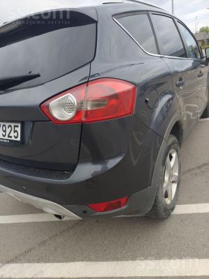 Blue Ford Kuga 2009 in Jelgava, with an engine capacity of 2.00 L and mileage of 237 thousand km for 3800 €, photo 9 on AUTOMOTO.COM.LV