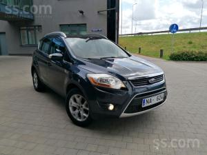 Blue Ford Kuga 2009 in Daugavpils, with an engine capacity of 2.00 L and mileage of 0 thousand km for 5250 €, photo 4 on AUTOMOTO.COM.LV