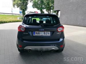 Blue Ford Kuga 2009 in Daugavpils, with an engine capacity of 2.00 L and mileage of 0 thousand km for 5250 €, photo 7 on AUTOMOTO.COM.LV