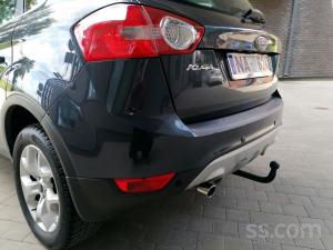 Blue Ford Kuga 2009 in Daugavpils, with an engine capacity of 2.00 L and mileage of 0 thousand km for 5250 €, photo 16 on AUTOMOTO.COM.LV
