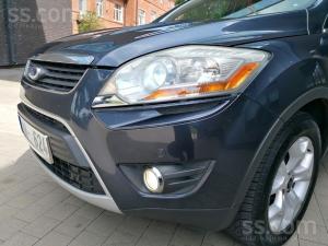 Blue Ford Kuga 2009 in Daugavpils, with an engine capacity of 2.00 L and mileage of 0 thousand km for 5250 €, photo 17 on AUTOMOTO.COM.LV