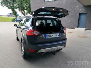 Blue Ford Kuga 2009 in Daugavpils, with an engine capacity of 2.00 L and mileage of 0 thousand km for 5250 €, photo 21 on AUTOMOTO.COM.LV