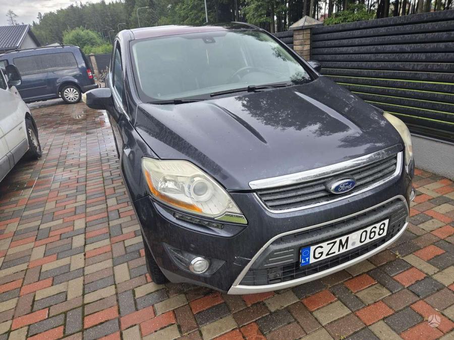 Blue Ford Kuga 2009 in Kazlu Ruda, with an engine capacity of 2.00 L and mileage of 240 thousand km for 2700 €, photo 1 on AUTOMOTO.COM.LV