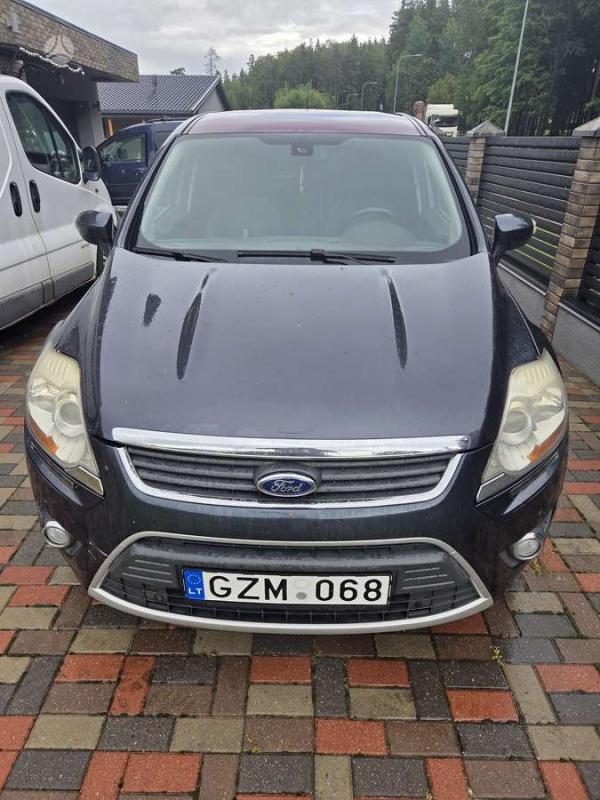 Blue Ford Kuga 2009 in Kazlu Ruda, with an engine capacity of 2.00 L and mileage of 240 thousand km for 2700 €, photo 2 on AUTOMOTO.COM.LV