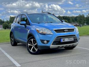 Zils Ford Kuga 2009 Cēsis, ar dzinēja tilpumu 2.00 L un nobraukumu 259 tūkst. km par 4600 €, foto 4 vietnē AUTOMOTO.COM.LV