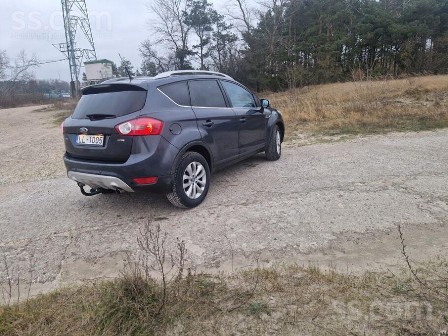 Zils Ford Kuga 2010 Liepāja, ar dzinēja tilpumu 2.00 L un nobraukumu 236 tūkst. km par 4750 €, foto 10 vietnē AUTOMOTO.COM.LV