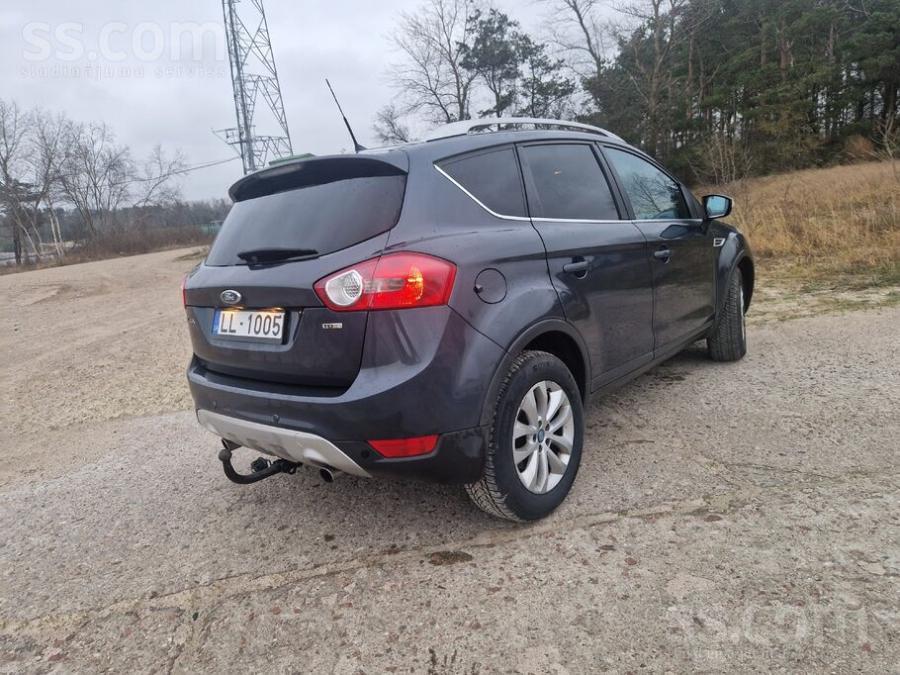 Zils Ford Kuga 2010 Liepāja, ar dzinēja tilpumu 2.00 L un nobraukumu 236 tūkst. km par 4750 €, foto 12 vietnē AUTOMOTO.COM.LV