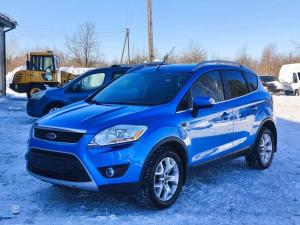Zils Ford Kuga 2010 Kretinga, ar dzinēja tilpumu 2.00 L un nobraukumu 300 tūkst. km par 5250 €, foto  vietnē AUTOMOTO.COM.LV