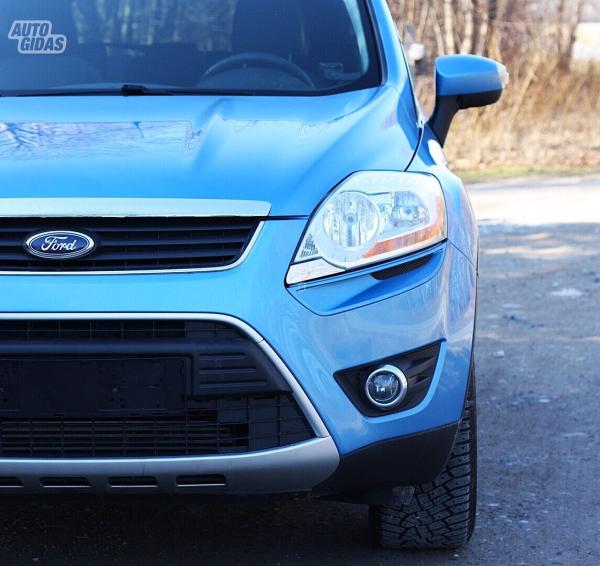 Blue Ford Kuga 2010 in Petrikaiciai, with an engine capacity of 2.00 L and mileage of 303 thousand km for 5499 €, photo 4 on AUTOMOTO.COM.LV