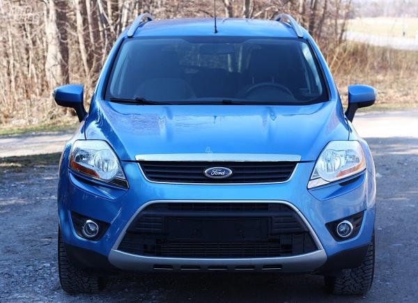 Blue Ford Kuga 2010 in Petrikaiciai, with an engine capacity of 2.00 L and mileage of 303 thousand km for 5499 €, photo 5 on AUTOMOTO.COM.LV