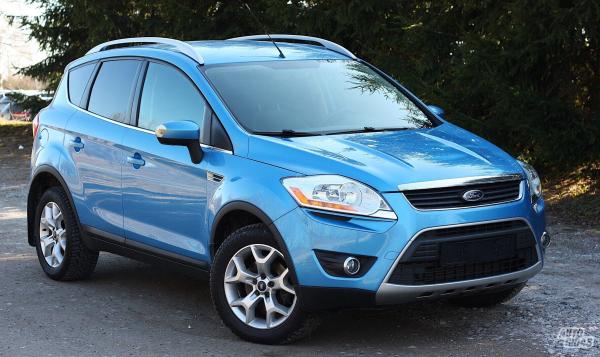 Blue Ford Kuga 2010 in Petrikaiciai, with an engine capacity of 2.00 L and mileage of 303 thousand km for 5499 €, photo 7 on AUTOMOTO.COM.LV