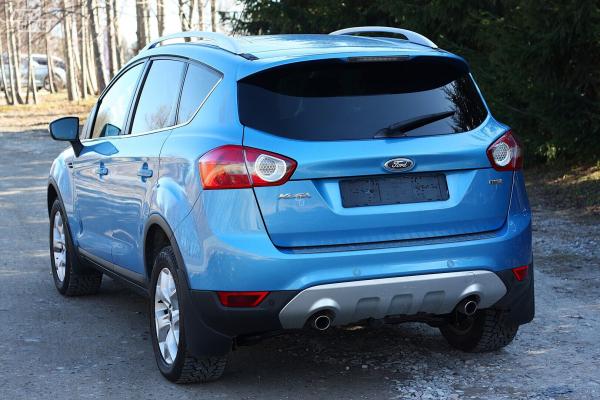 Blue Ford Kuga 2010 in Petrikaiciai, with an engine capacity of 2.00 L and mileage of 303 thousand km for 5499 €, photo 9 on AUTOMOTO.COM.LV