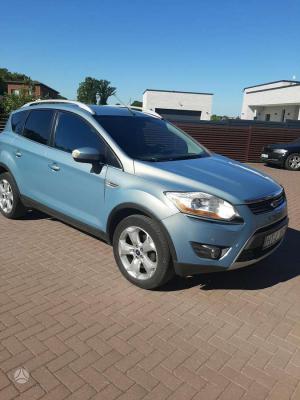 Blue Ford Kuga 2010 in Marijampole, with an engine capacity of 2.00 L and mileage of 390 thousand km for 3400 €, photo  on AUTOMOTO.COM.LV