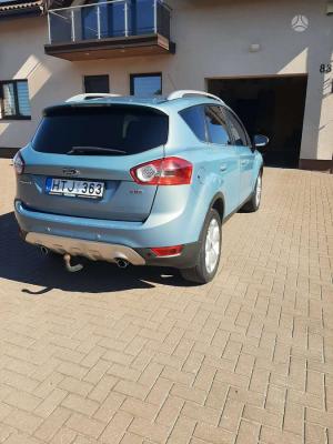 Blue Ford Kuga 2010 in Marijampole, with an engine capacity of 2.00 L and mileage of 390 thousand km for 3400 €, photo 3 on AUTOMOTO.COM.LV