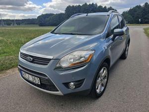Blue Ford Kuga 2010 in Vilnius, with an engine capacity of 2.00 L and mileage of 390 thousand km for 3550 €, photo  on AUTOMOTO.COM.LV