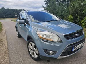 Blue Ford Kuga 2010 in Vilnius, with an engine capacity of 2.00 L and mileage of 390 thousand km for 3550 €, photo 3 on AUTOMOTO.COM.LV