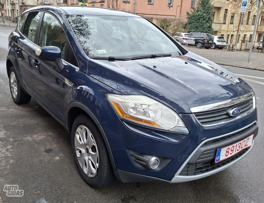 Blue Ford Kuga 2011 in Kaunas, with an engine capacity of 2.00 L and mileage of 151 thousand km for 5300 €, photo 1 on AUTOMOTO.COM.LV