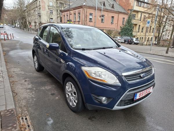 Blue Ford Kuga 2011 in Kaunas, with an engine capacity of 2.00 L and mileage of 151 thousand km for 5300 €, photo 2 on AUTOMOTO.COM.LV