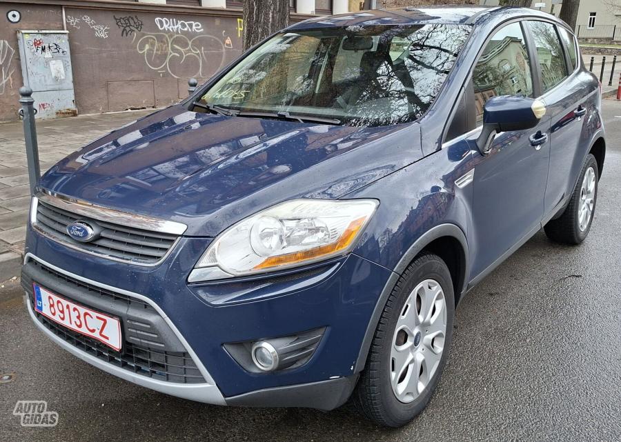 Blue Ford Kuga 2011 in Kaunas, with an engine capacity of 2.00 L and mileage of 151 thousand km for 5300 €, photo 4 on AUTOMOTO.COM.LV