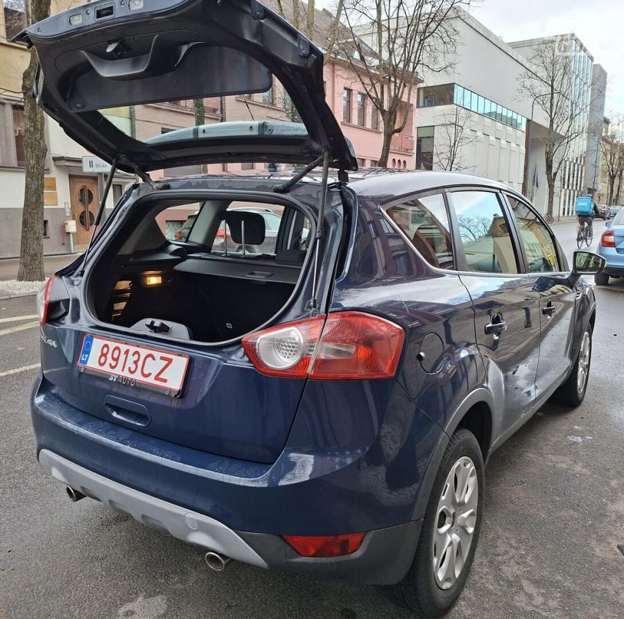 Blue Ford Kuga 2011 in Kaunas, with an engine capacity of 2.00 L and mileage of 151 thousand km for 5300 €, photo 7 on AUTOMOTO.COM.LV
