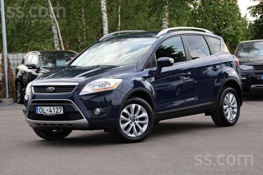 Blue Ford Kuga 2011 in Jelgava, with an engine capacity of 2.00 L and mileage of 0 thousand km for 6990 €, photo 1 on AUTOMOTO.COM.LV