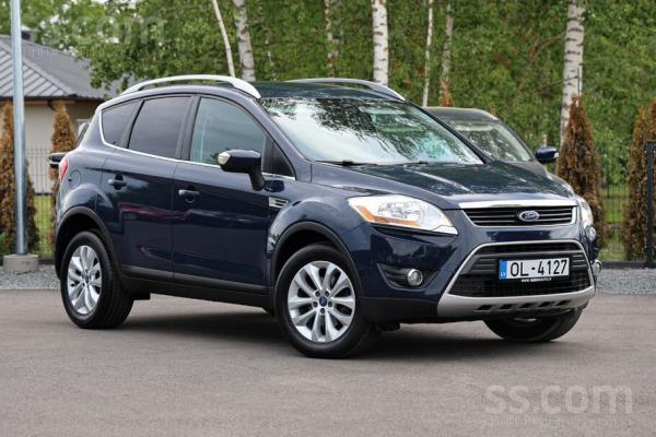 Blue Ford Kuga 2011 in Jelgava, with an engine capacity of 2.00 L and mileage of 0 thousand km for 6990 €, photo 3 on AUTOMOTO.COM.LV