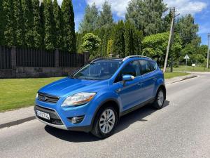 Blue Ford Kuga 2011 in Vilnius, with an engine capacity of 0.20 L and mileage of 370 thousand km for 3999 €, photo  on AUTOMOTO.COM.LV