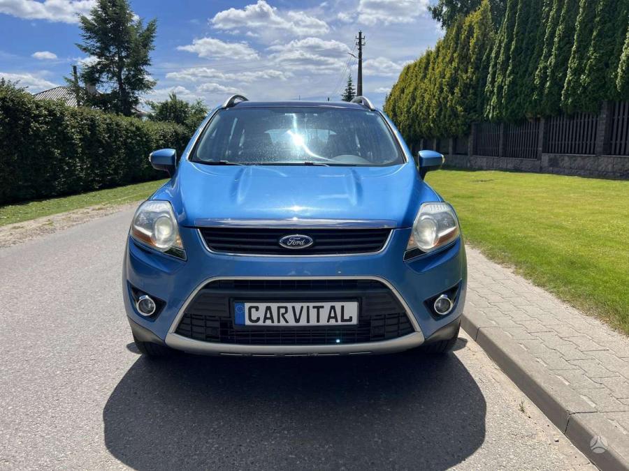 Blue Ford Kuga 2011 in Vilnius, with an engine capacity of 0.20 L and mileage of 370 thousand km for 3999 €, photo 6 on AUTOMOTO.COM.LV