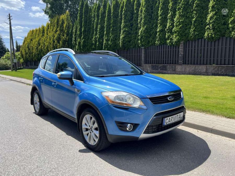 Blue Ford Kuga 2011 in Vilnius, with an engine capacity of 0.20 L and mileage of 370 thousand km for 3999 €, photo 9 on AUTOMOTO.COM.LV