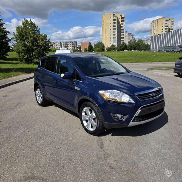 Blue Ford Kuga 2011 in Siauliai, with an engine capacity of 2.00 L and mileage of 266 thousand km for 4600 €, photo 3 on AUTOMOTO.COM.LV