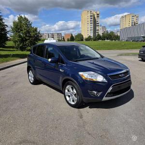 Blue Ford Kuga 2011 in Siauliai, with an engine capacity of 2.00 L and mileage of 266 thousand km for 4600 €, photo 4 on AUTOMOTO.COM.LV