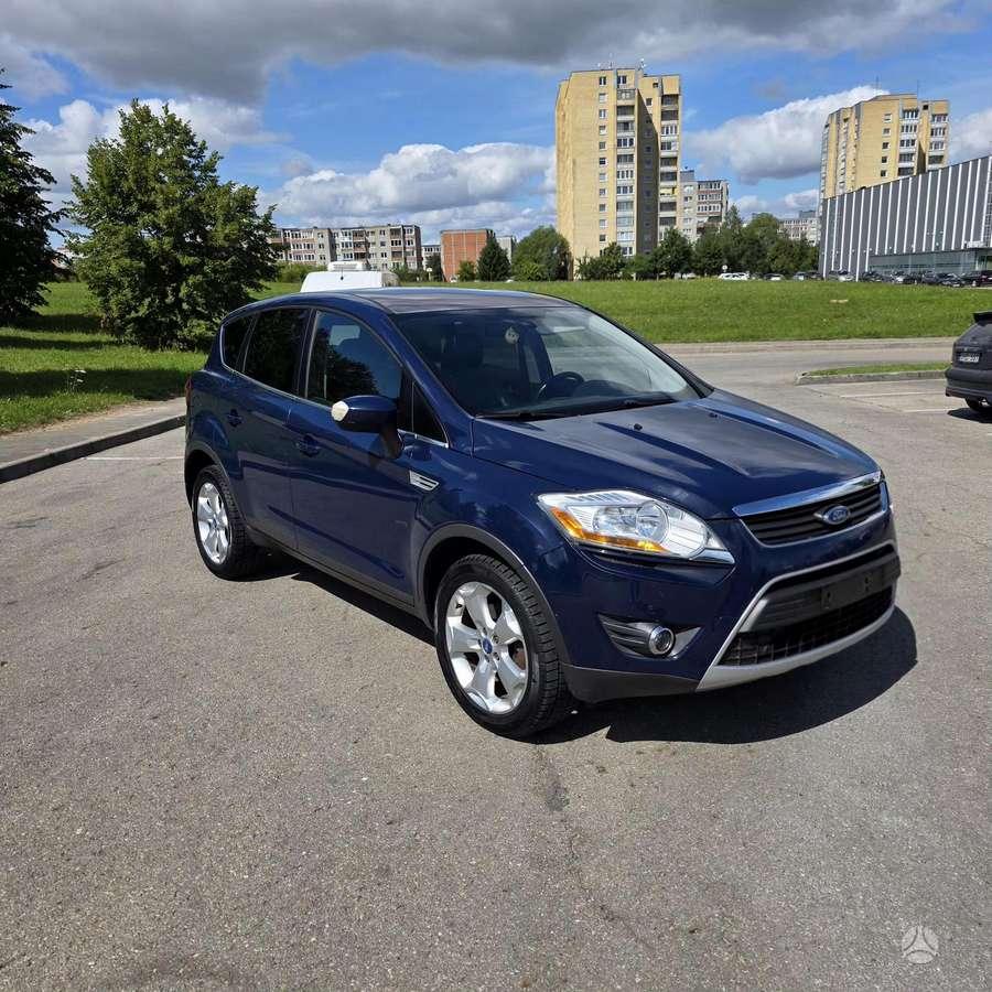 Blue Ford Kuga 2011 in Siauliai, with an engine capacity of 2.00 L and mileage of 266 thousand km for 4600 €, photo 4 on AUTOMOTO.COM.LV