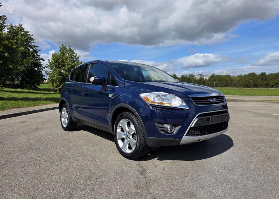 Blue Ford Kuga 2011 in Siauliai, with an engine capacity of 2.00 L and mileage of 266 thousand km for 4600 €, photo 7 on AUTOMOTO.COM.LV