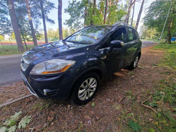 Blue Ford Kuga 2011 in Ukmerge, with an engine capacity of 2.00 L and mileage of 243 thousand km for 5750 €, photo 3 on AUTOMOTO.COM.LV