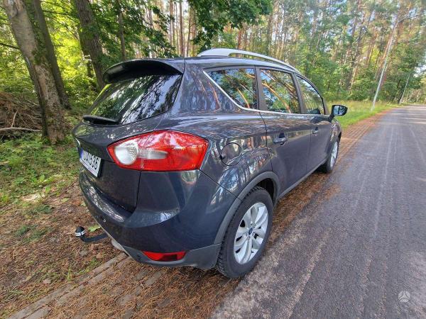 Blue Ford Kuga 2011 in Ukmerge, with an engine capacity of 2.00 L and mileage of 243 thousand km for 5750 €, photo 4 on AUTOMOTO.COM.LV