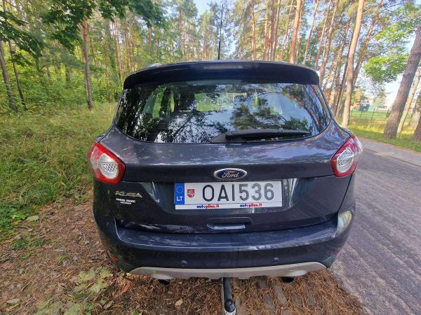Blue Ford Kuga 2011 in Ukmerge, with an engine capacity of 2.00 L and mileage of 243 thousand km for 5750 €, photo 8 on AUTOMOTO.COM.LV