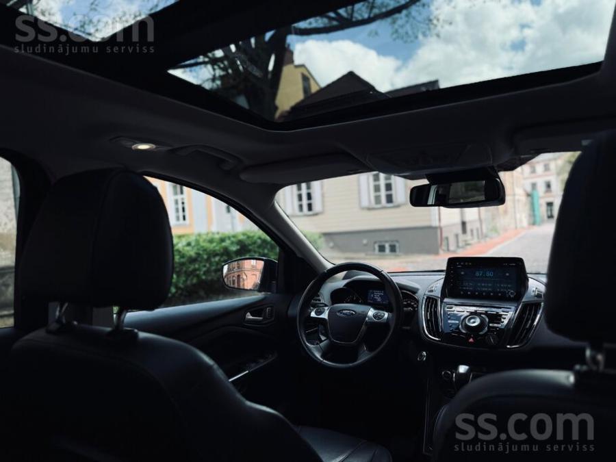 Zils Ford Kuga 2013 Cēsis, ar dzinēja tilpumu 2.00 L un nobraukumu 0 tūkst. km par 9650 €, foto 16 vietnē AUTOMOTO.COM.LV