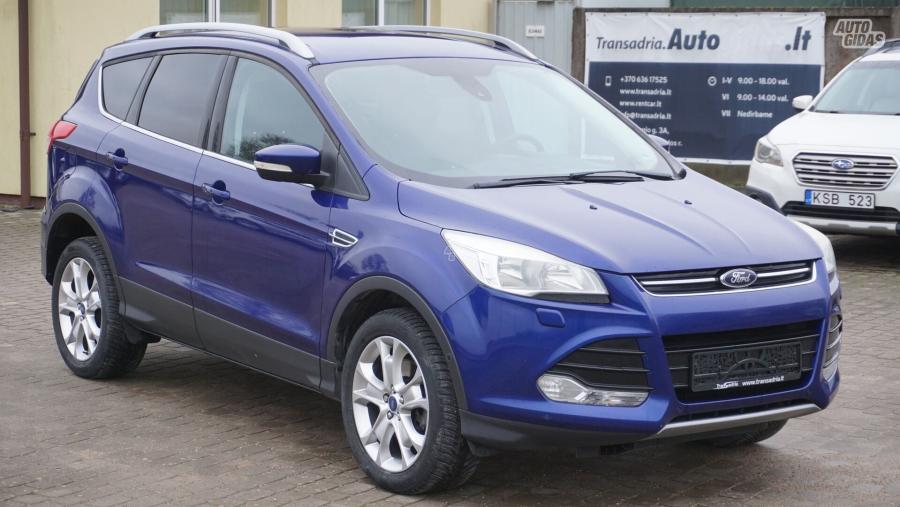Zils Ford Kuga 2014 Kvietiniai, ar dzinēja tilpumu 2.00 L un nobraukumu 219 tūkst. km par 6300 €, foto 1 vietnē AUTOMOTO.COM.LV